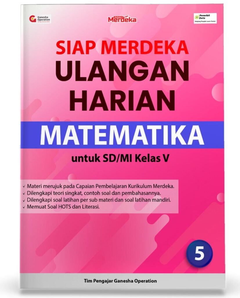 SIAP MERDEKA ULANGAN HARIAN: Matematika SD/MI Kelas V - The Official Website of Penerbit Duta